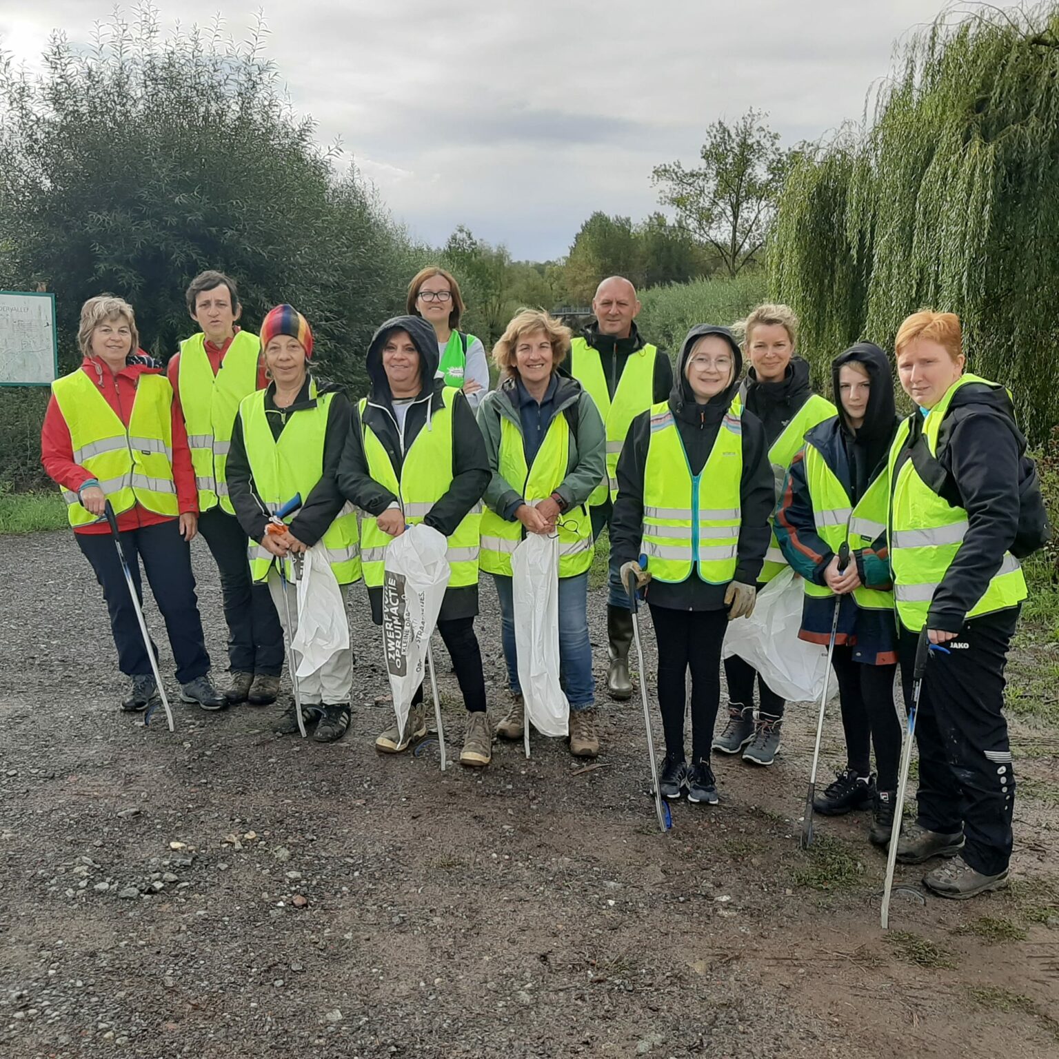 Kris De Wit (Ninoofse zwerfvuiljagers): “Ja, we zijn hiermee blij.”