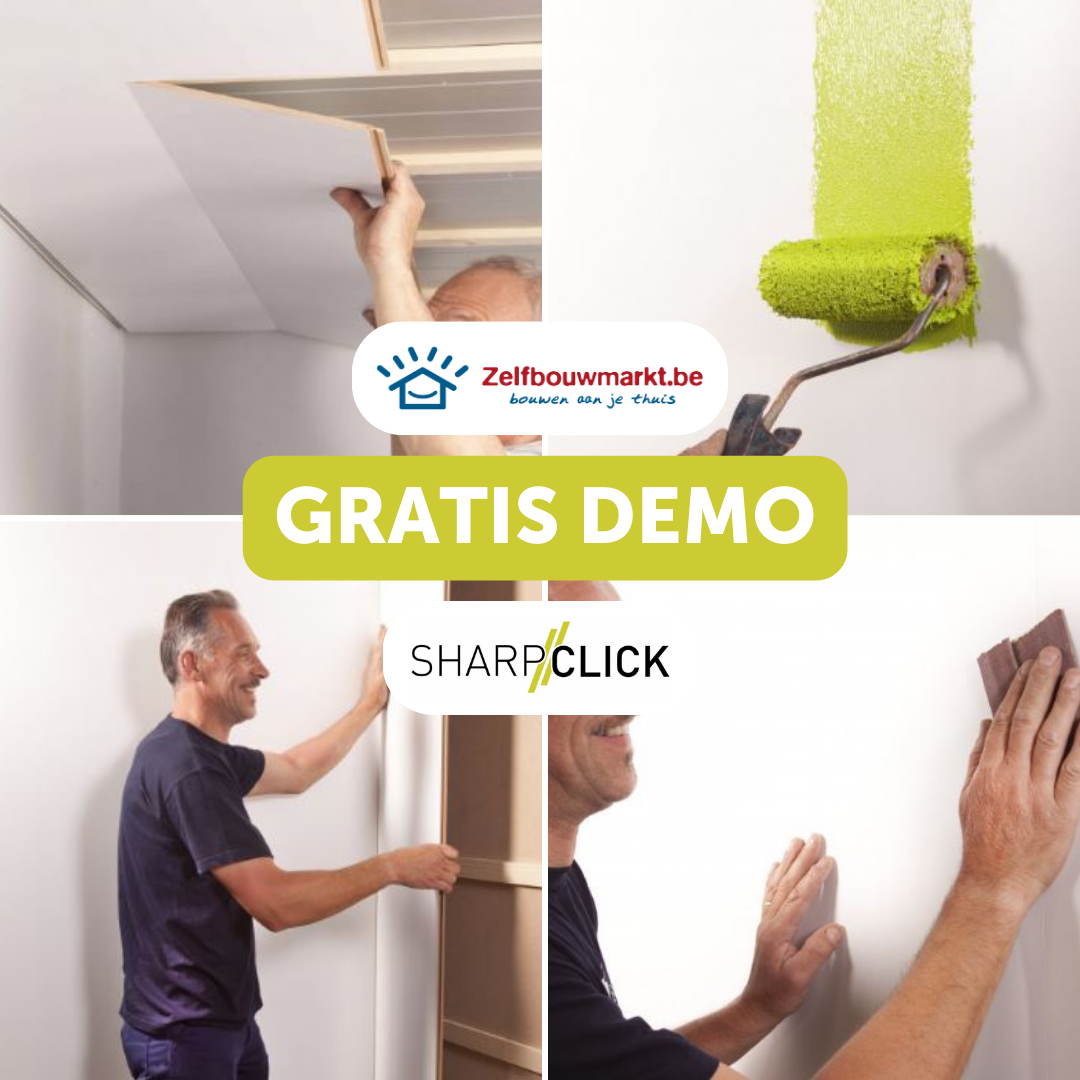 Demo wand- & plafondpanelen mdf SharpClick