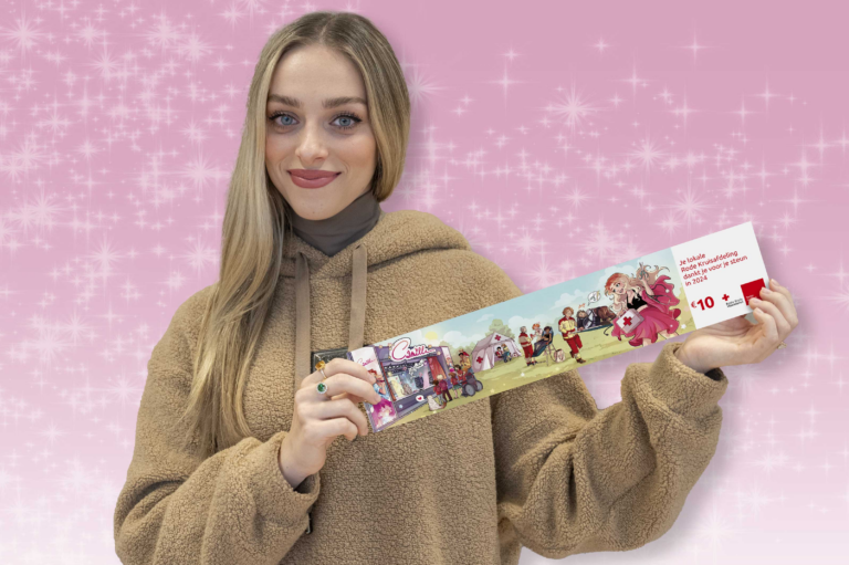 Pleisters voor Rode Kruis